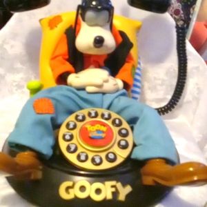Disney | Accessories | Vintage Goofy Telephone | Poshmark